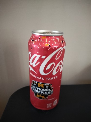 2023 Michigan Wolverines Coke Coca-Cola Football National Championship ...