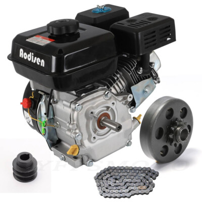 7HP 212cc Gasoline Engine Motor/Centrifugal Clutch/Chain for Go Kart ...
