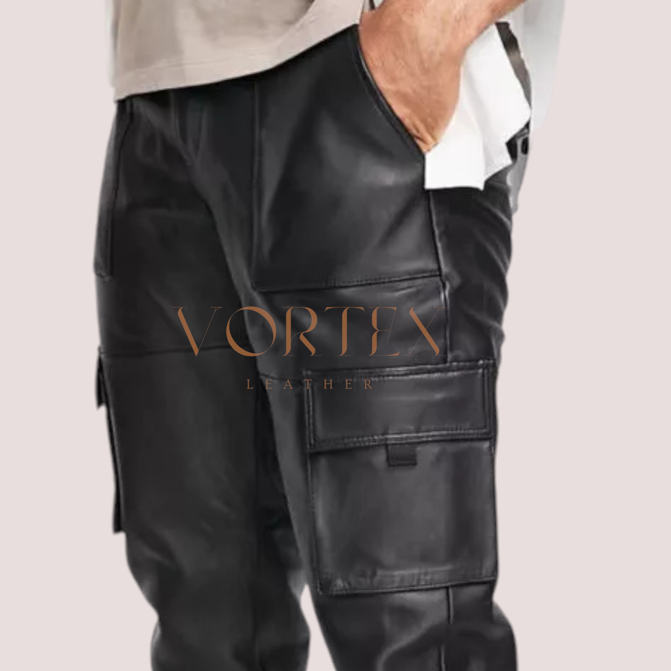 Men's Gay Soft Real Genuine Lambskin Leather Pants Black Gay Biker Pants LGBT | eBay