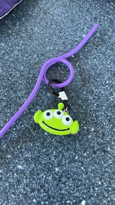 Disneyland Pixar Fest 2024 - Toy Story Green Alien Macaroon Straw Clip ...