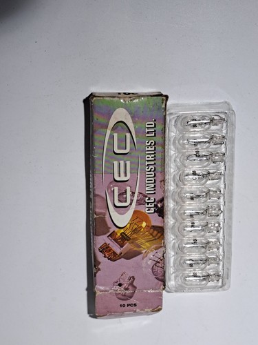 PACK OF CEC #168 MINIATURE LIGHT LAMP BULBS NOS | eBay