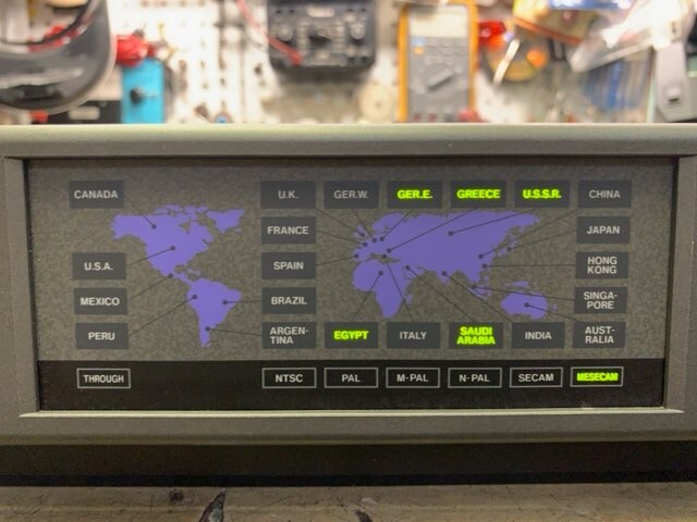 Panasonic AG-W1P World Multi System VCR NTSC PAL SECAM MESECAM***90 ...