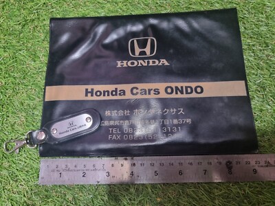 JDM HONDA Cars document folder with Honda Cars Key chain Eg6 ek9 ef9 ...