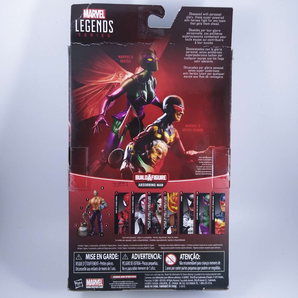 Marvel Legends Speed Demon Absorbing Man Series New Sealed Action ...