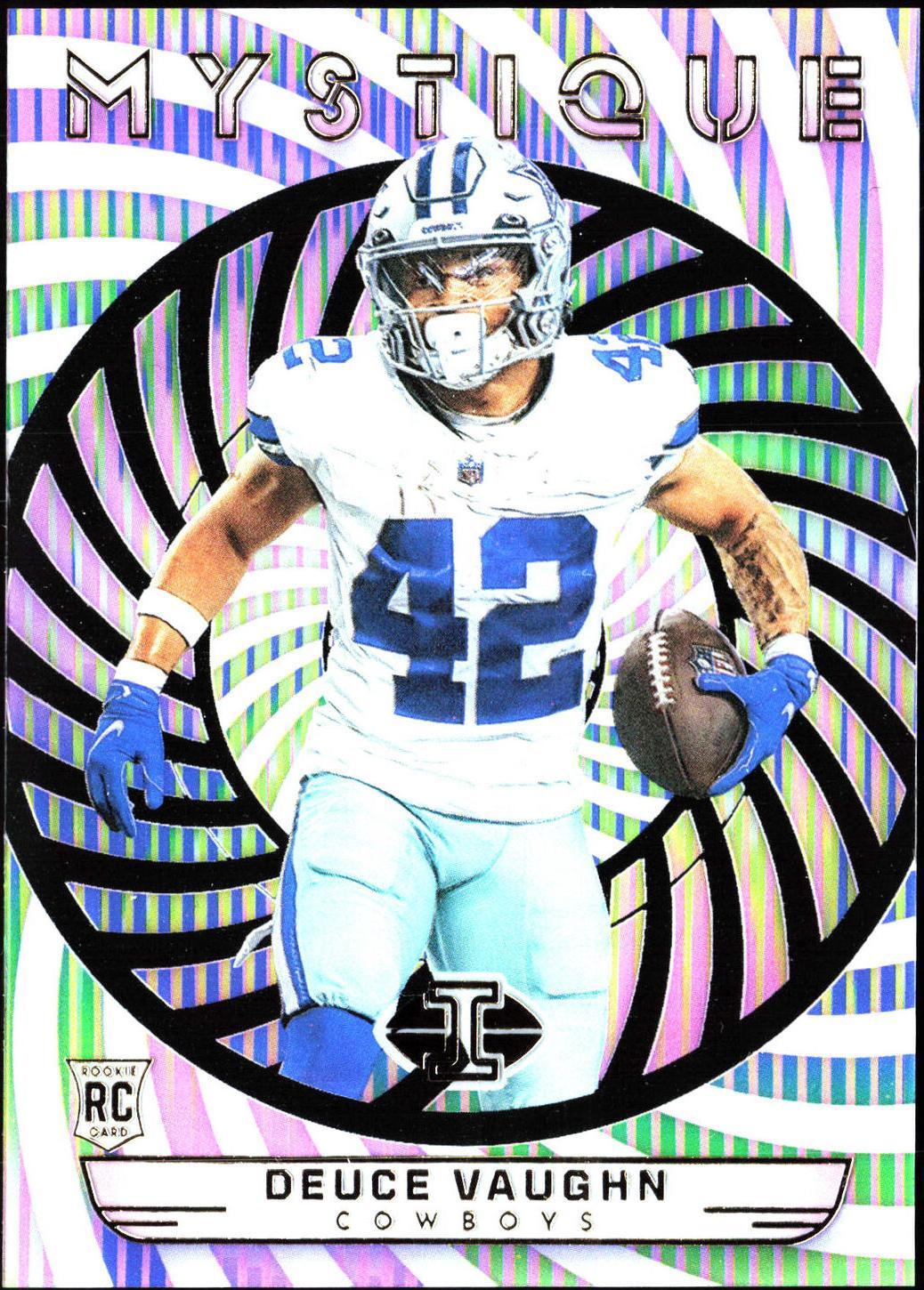 2023 Panini Illusions - Mystique Deuce Vaughn #8 Rainbow (RC) for sale ...