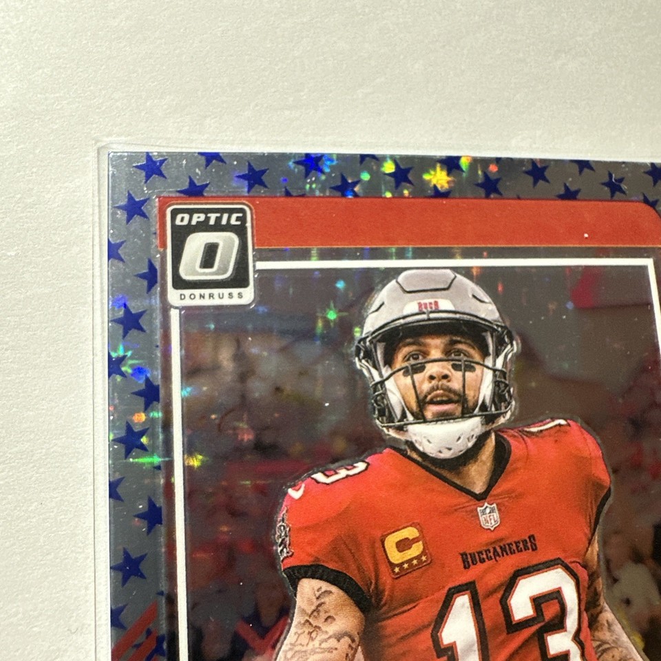 Mike Evans 2024 Panini Donruss Optic Blue Stars Prizm #186 Tampa Bay ...