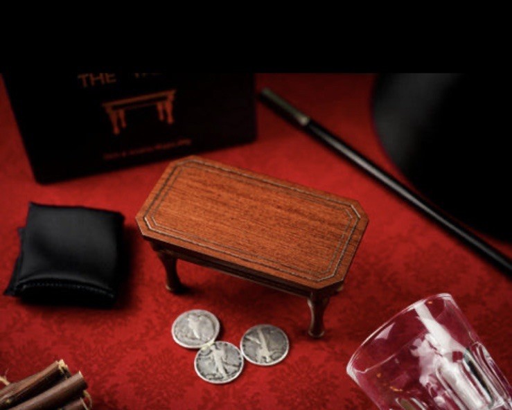🔥TCC Presents David Roth THE TABLE Coins Through Table Prop Coin Magic🔥 ...