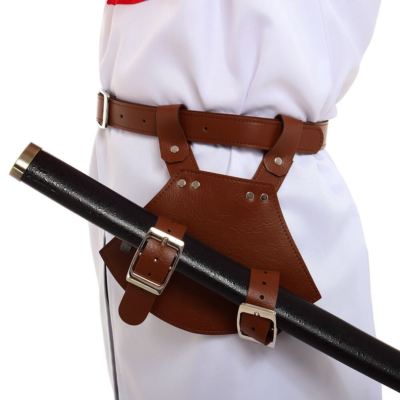 Men's Medieval Sword Holster with Belt Rapier Scabbard Holder Buckle ...