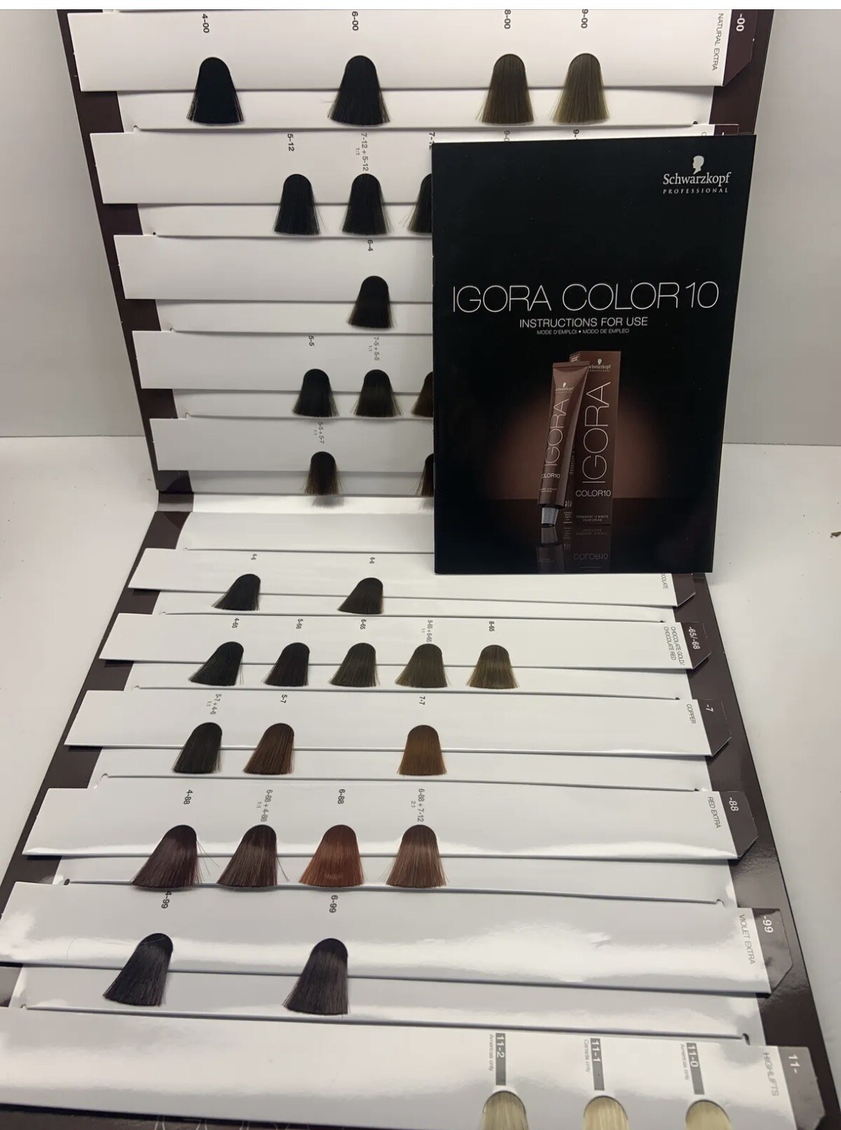 Schwarzkopf Igora Color10 Hair Color Swatch Book Instruction For Use schwarzkopf-igora-color10-hair-color-swatch-book-instruction-for-use