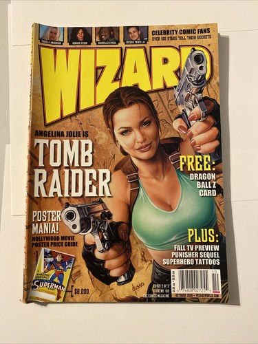 Wizard Magazine Issue No 109 Angelina Jolie Tomb Raider | eBay