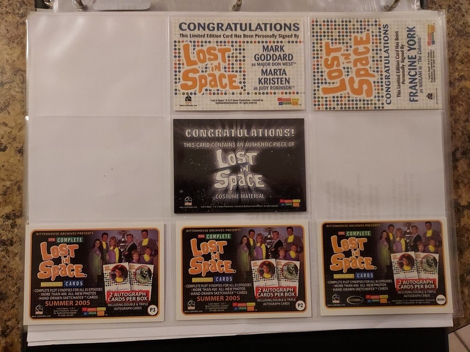 THE COMPLETE LOST IN SPACE TRADING CARD MASTER SET RITTENHOUSE 2005 ...