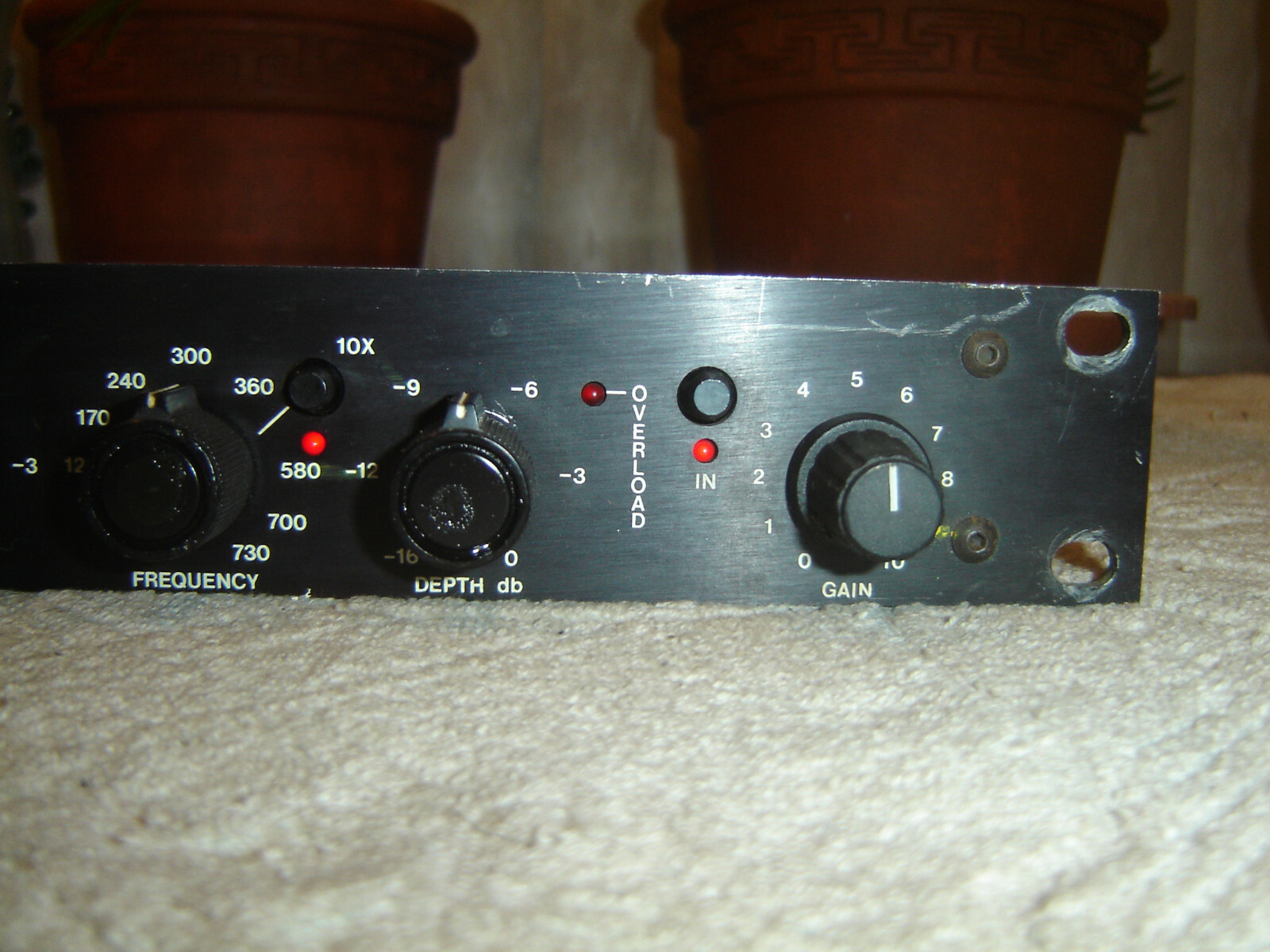 Audioarts 1500 Parametric 5 Band Tunable Notch Filter Equalizer Eq ...