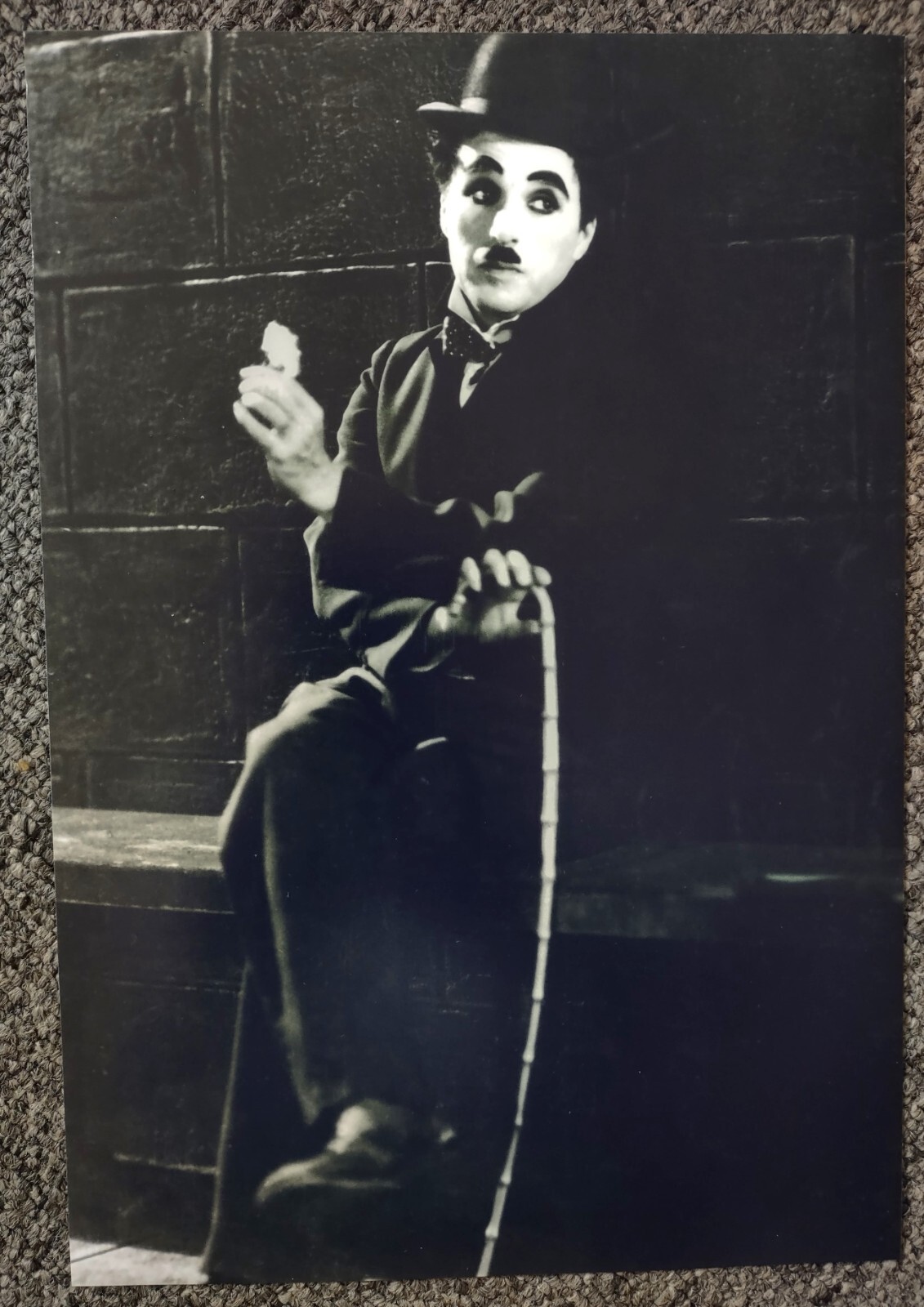CHARLIE CHAPLIN Authentic Vintage Autograph Note Signed / w. UACC COA ...