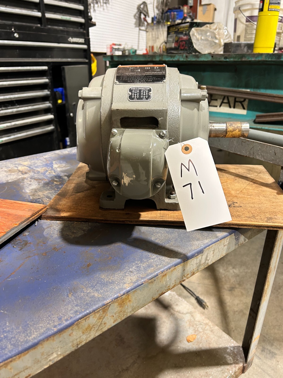 Leland-Faraday 1.5HP Motor, 1140RPM, 3PH, 230/460V, 182T Frame (#71) | eBay