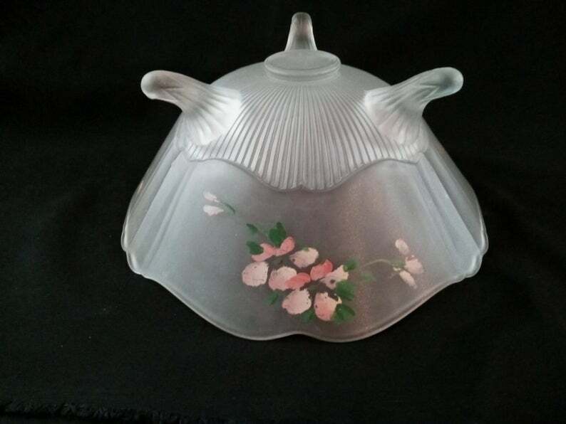 Vintage Fenton Satin Glass Footed Bowl-1940's | eBay