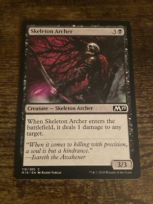 Skeleton Archer 118/280 Magic The Gathering MTG Core 2019 M19 S473* | eBay