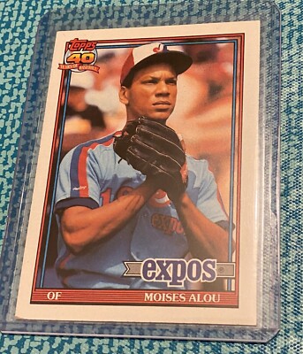 1991 Topps #526 Moises Alou | eBay