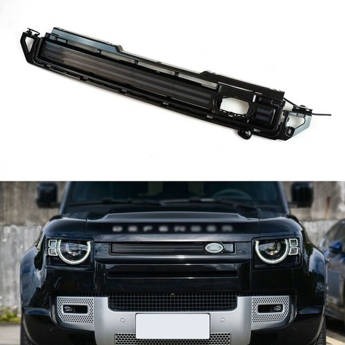 Fit for Defender 2020-2025 Front Radiator Mesh Grille Grill With LED ...