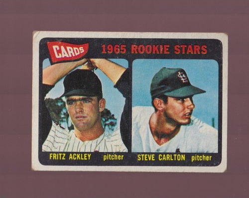 1965 Topps #477 Steve Carlton Rookie | eBay