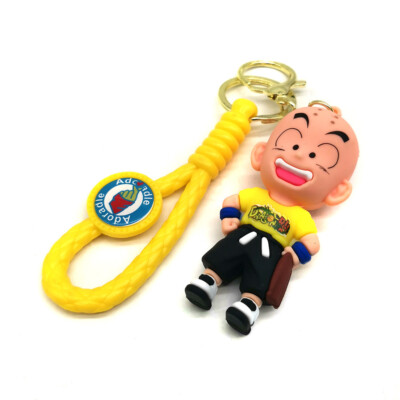 Dragon Ball Z Keychain Krillin Figure Keyring Cartoon Toy Kids ...