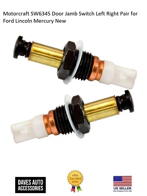 Motorcraft SW6345 Door Jamb Switch Left Right Pair for Ford Lincoln ...