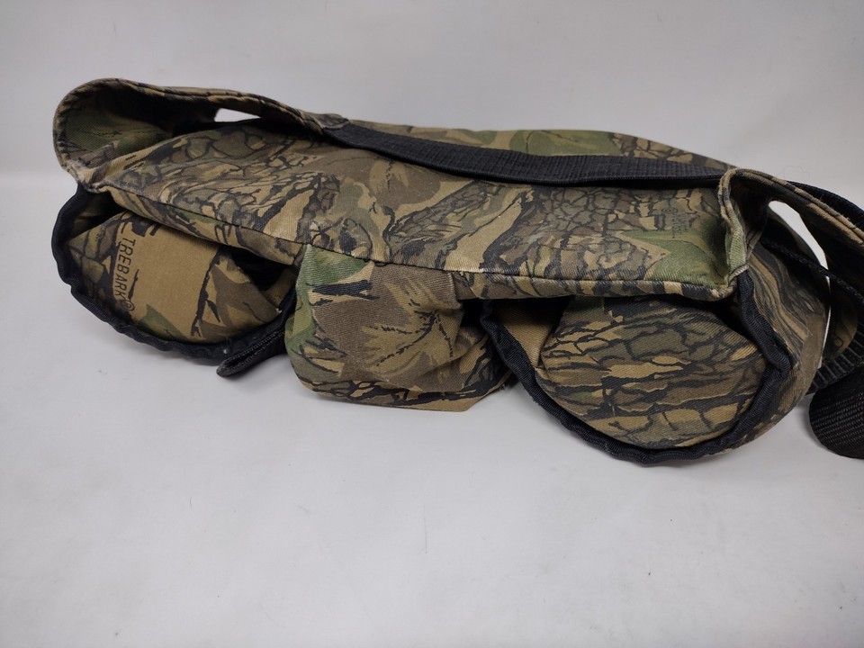 VTG TreBark by Mossy Oak Camo 3-Pocket Hunting Fanny Waist Pack w ...