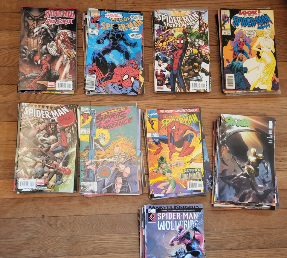 15 for $24.95 Free Ship incl. Spidey Ghost Rider Spawn Read Below ...