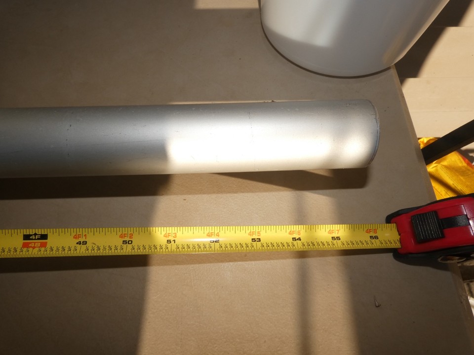 Generic Metal Aluminum Fly Fishing Rod Travel Tube Storage Case 55 Inch ...