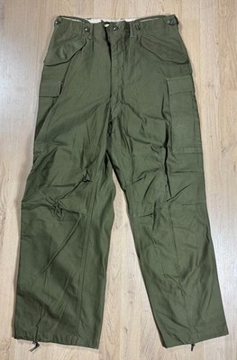 US Army M1951 Field Trousers Pants Wind Resistant Cotton Sateen Uniform ...