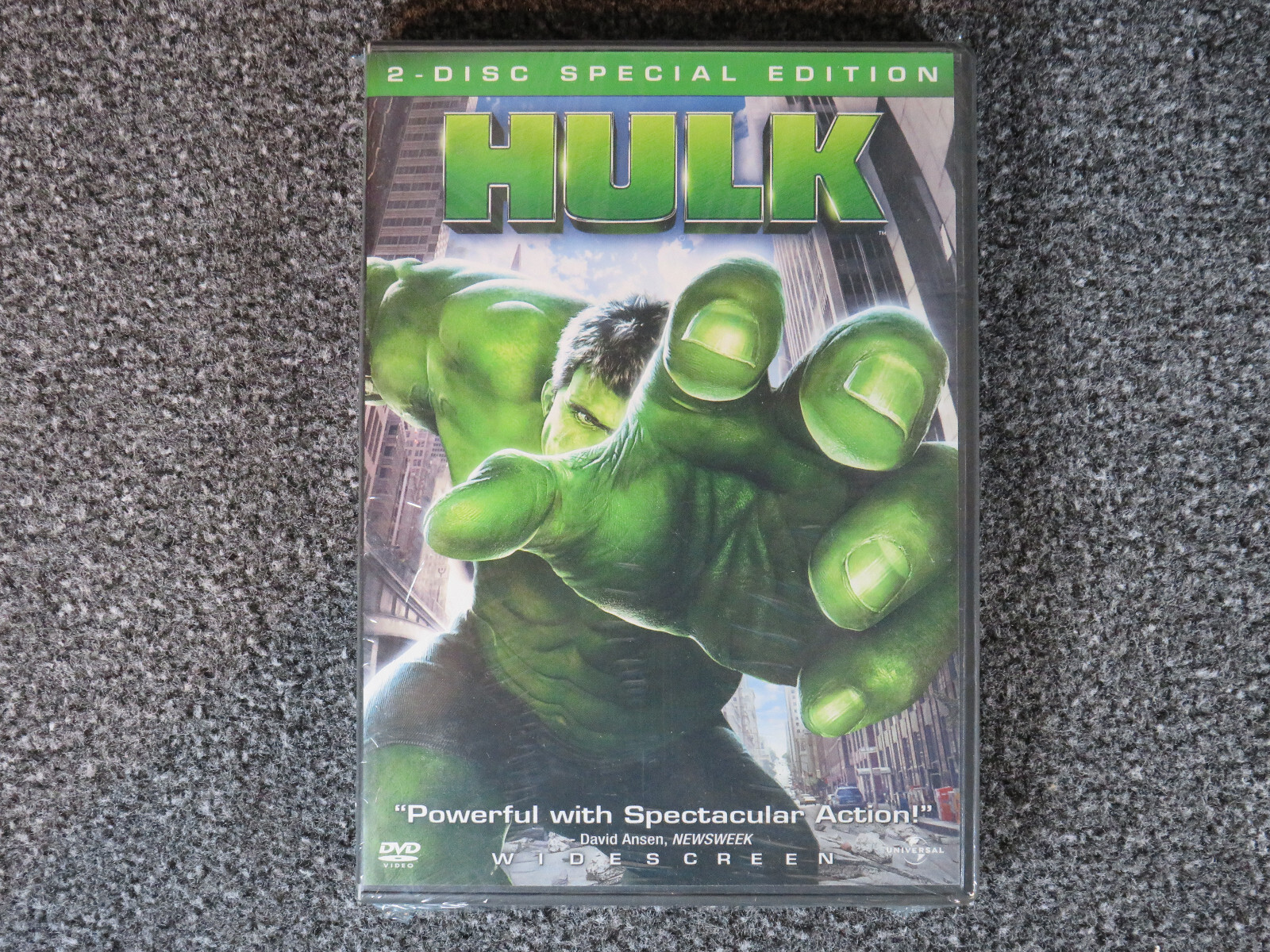 The Hulk (DVD, 2003) 2 Disc Special Edition Widescreen Movie ...