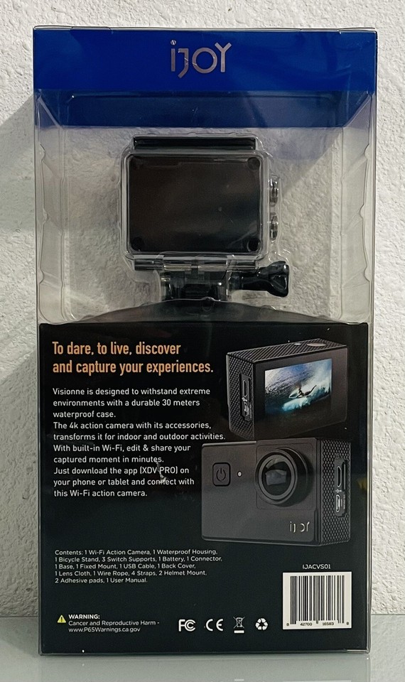 IJoy Visionne 4K Action Camera | eBay