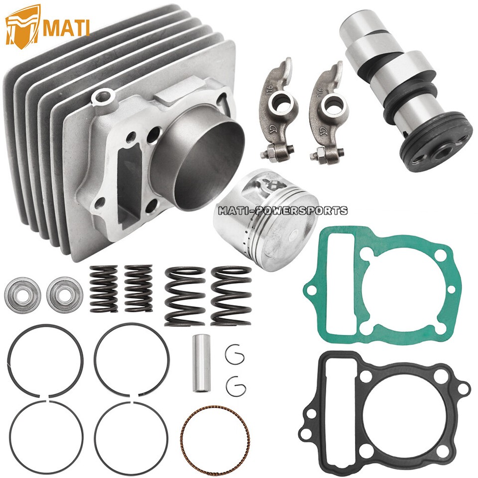 Big Bore Cylinder Kit Piston Camshaft 58mm 120cc for Honda XR100/XR100R ...