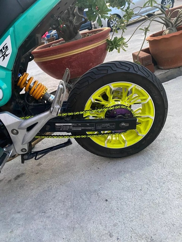 2013-2019 Honda Grom MSX125 SF 12" Front Rear Wheels Rims | Yellow ...