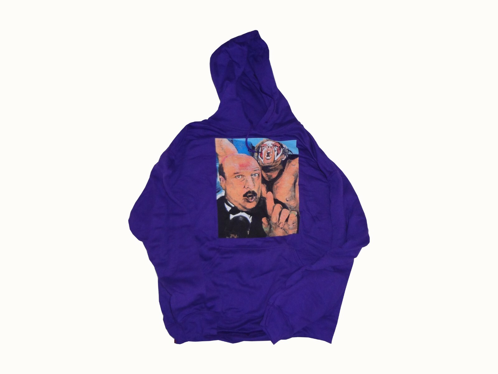 Westside Gunn Mean Gene Hoodie Size L Griselda 4th Rope Purple Conway ...