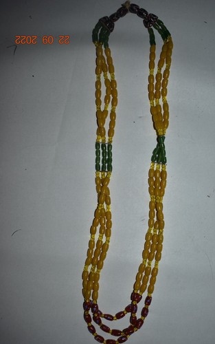 DAYAK SHAMAN BEADED NECKLACE 20" EARLY 1900S | eBay