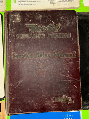 Stromberg/Bendix carburetor bulletin binder; POOR condition. Item ...