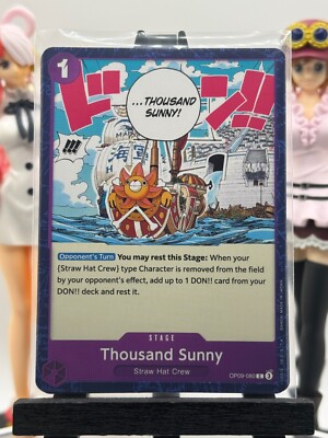 One Piece CG 4 Thousand Sunny OP09-080 Emperors in the New World Common ...