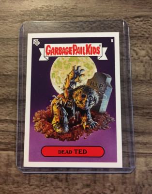 TOPPS NY COMIC CON EXCLUSIVE DEAD TED GARBAGE PAIL KIDS CARD NYCC #8 | eBay