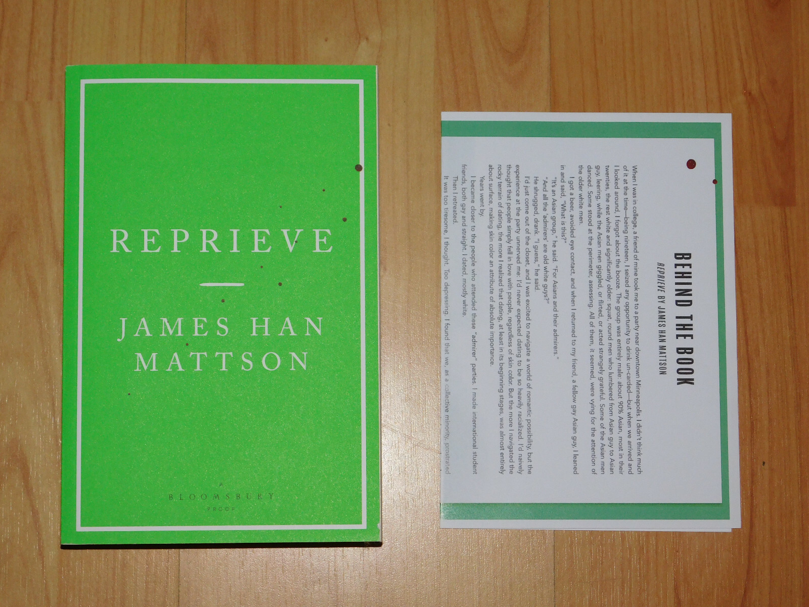 Reprieve by James Han Mattson (Paperback, 2021) for sale online | eBay
