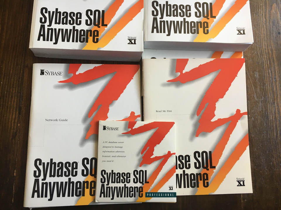 Sybase SQL Anywhere Professional PC Database Server | eBay