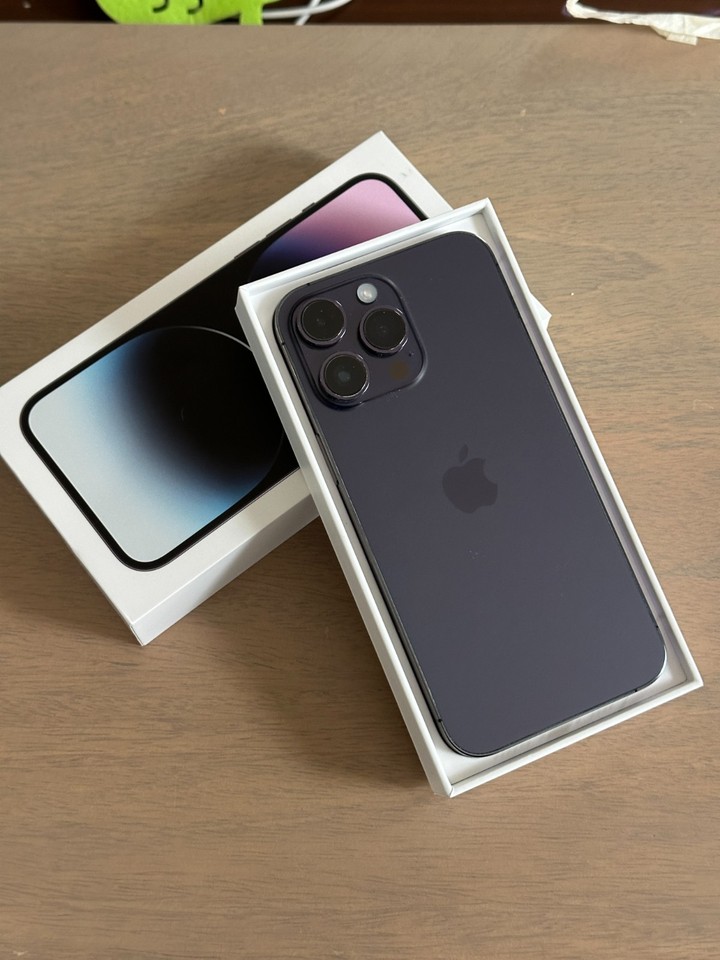 Apple iPhone 14 Pro Max - 128 GB - Deep Purple (Spectrum) | eBay