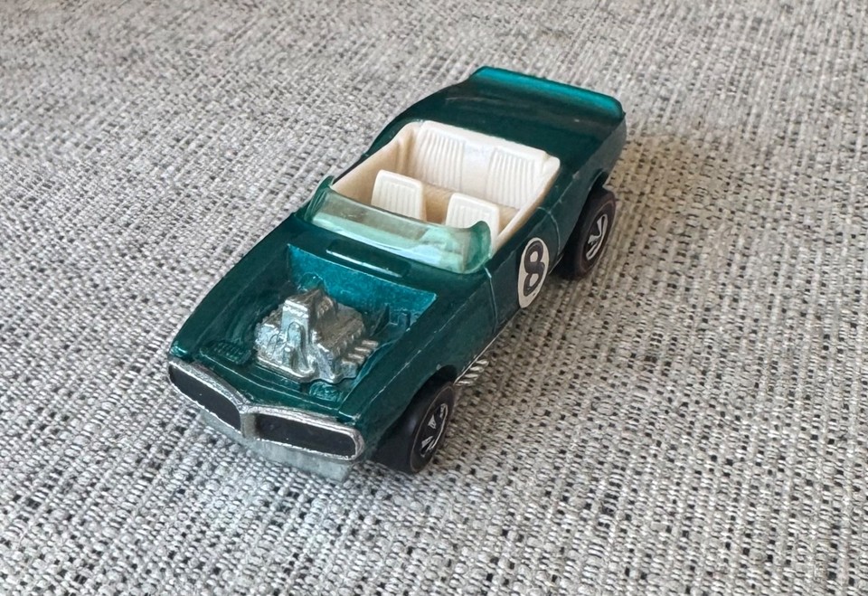 Hot Wheels Redline 1969 Light My Firebird Rare Teal/ Wht. Int. Hong ...