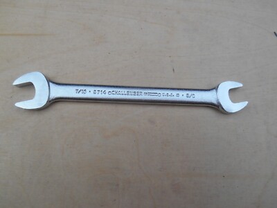 Vintage Proto Challenger Tools 5714, 7/16" X 3/8" Open End Wrench, USA ...