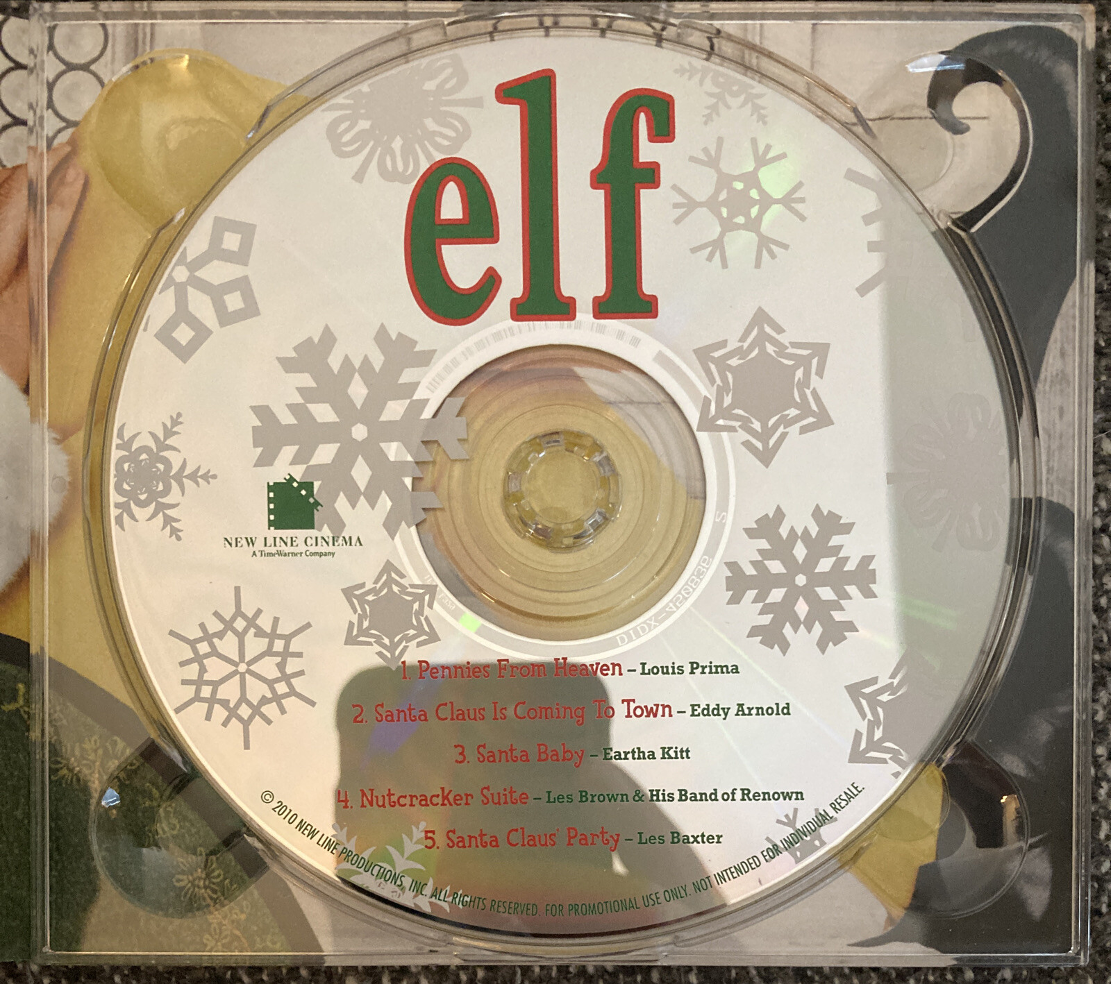 Elf - Soundtrack Sampler CD. 2010. 5 Tracks | eBay