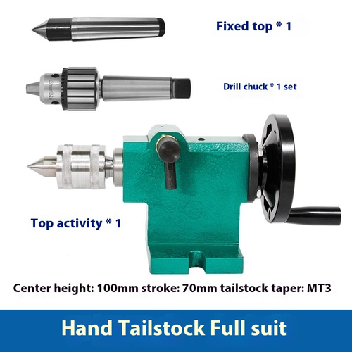 DIY Lathe Tailstock Assembly Woodworking Simple and Retractable Beads ...