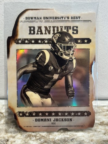 2022 Bowman's Best U Domani Jackson Bandits No. GB-27 Alabama Crimson ...