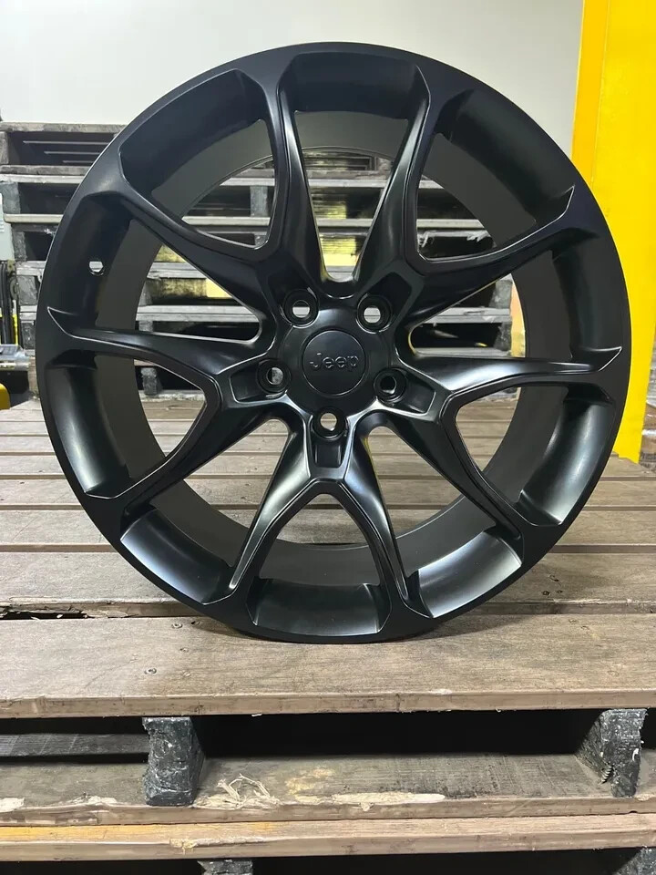 Set of 4 22"x10 Matte Black Durango Hellcat Style Wheels Rims Jeep ...