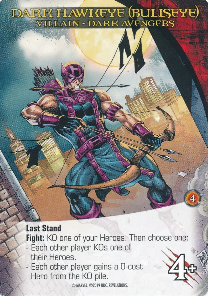Marvel Bullseye Vs Hawkeye