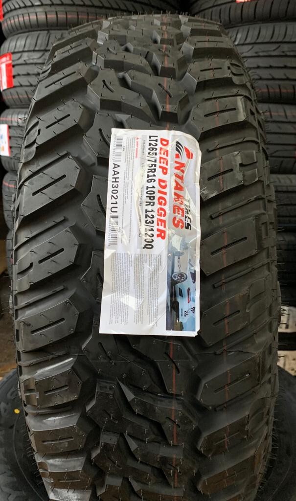 2 x LT265/75R16 10PR ANTARES M/T DEEP DIGGER 123/120Q ALL TERRAIN ...