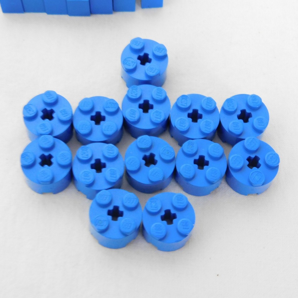 Lot of 246 Mixed Lot Blue Classic Lego Bricks Various Sizes ALL LEGO ...